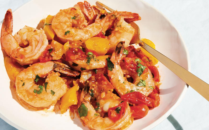 IDD Shrimp A La Tomatoes
