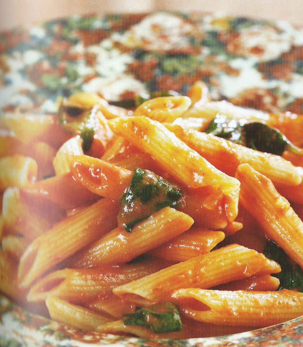 Penne Florentine a la Vodka